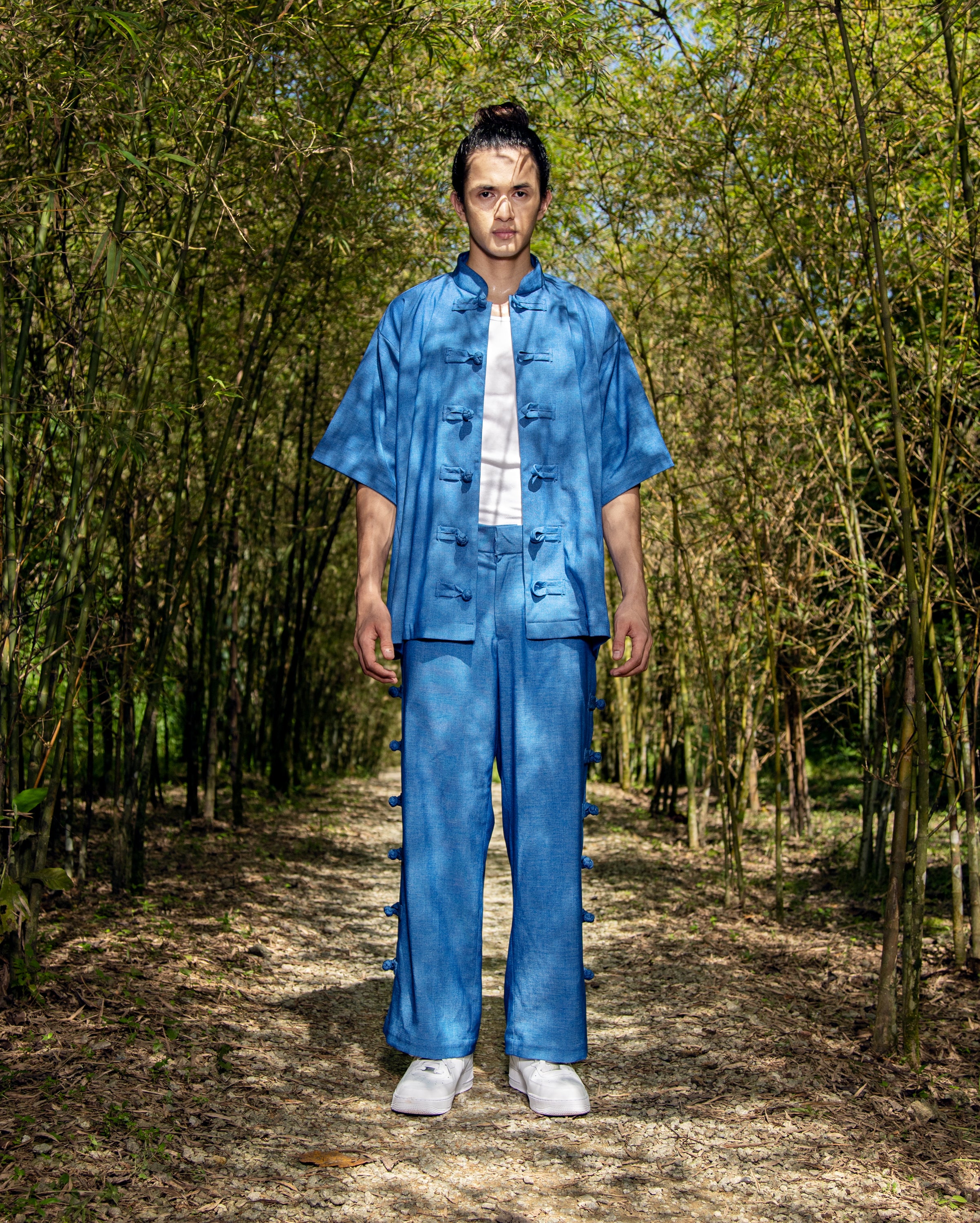 Baju Tang Pesak (Mid Denim) – BEHATI