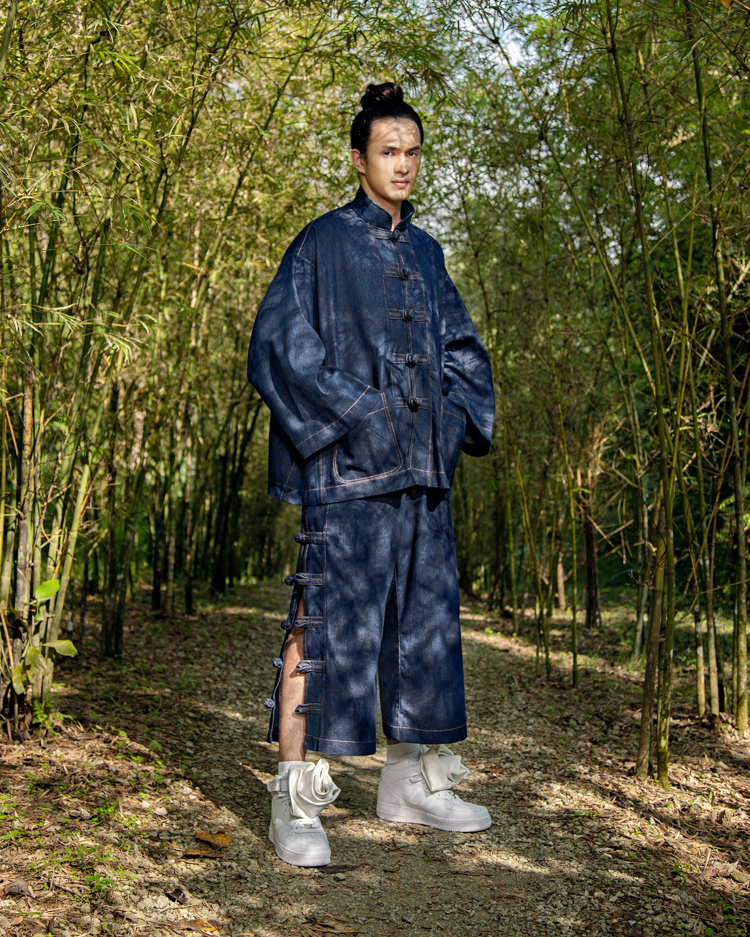 Magua Oversaiz (Navy Denim) – BEHATI