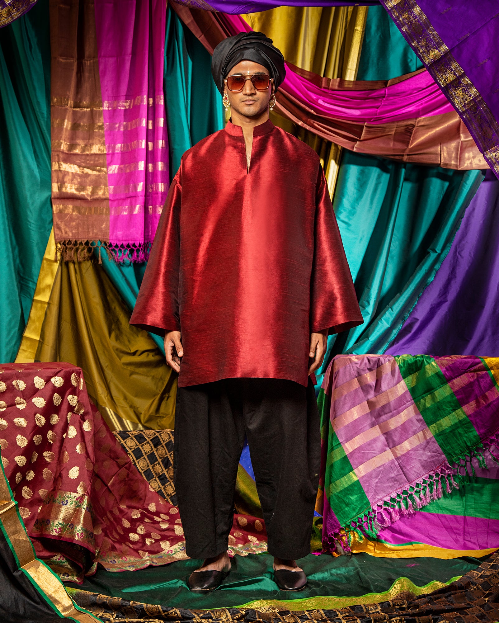 Jippa Teluk Nehru (Maroon) – BEHATI