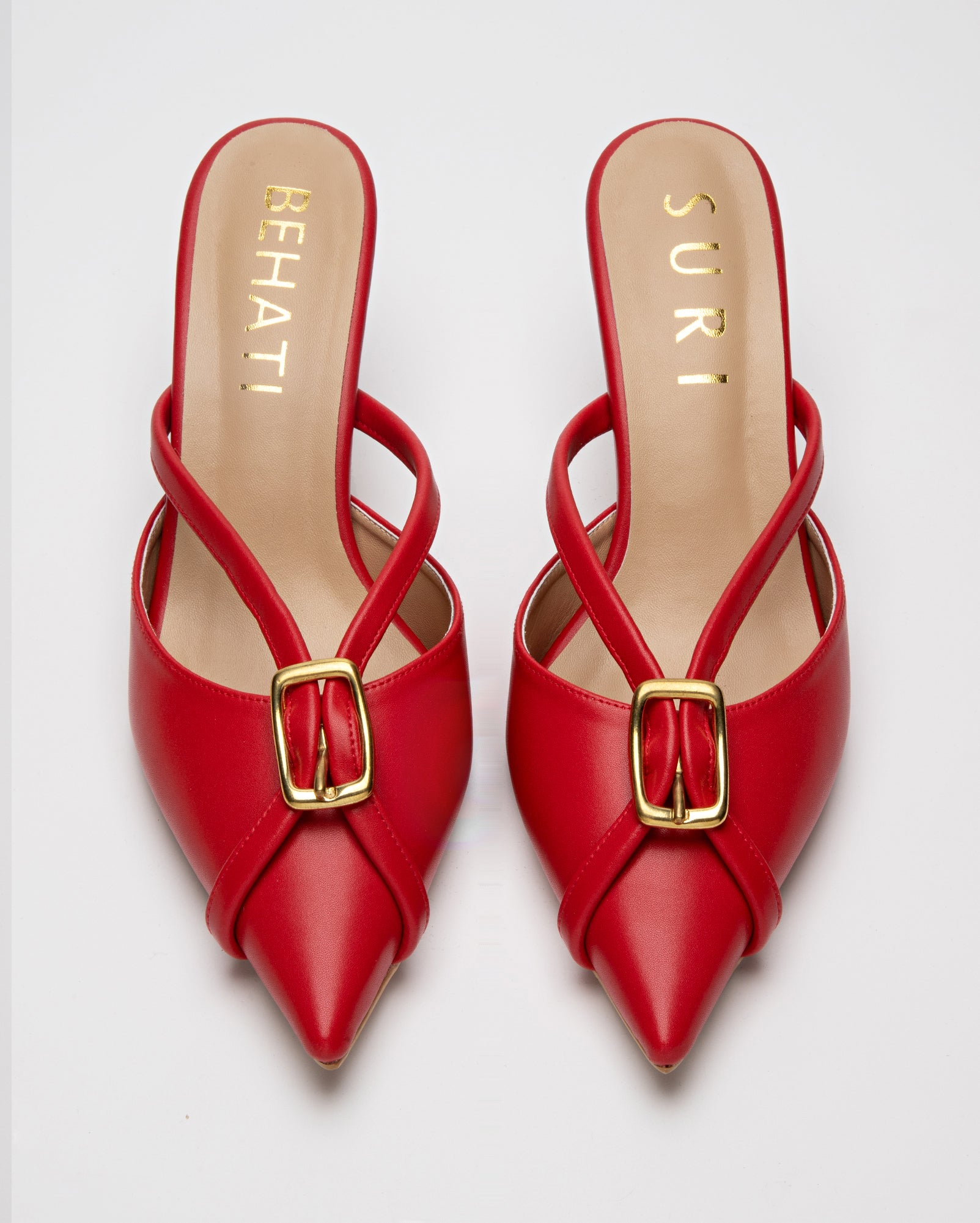 Capal Heel (Red) – BEHATI