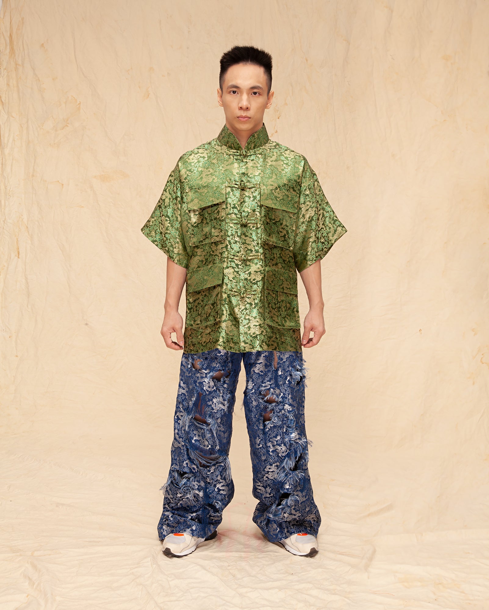 Cargo Magua Tenun Naga (Olive) – BEHATI