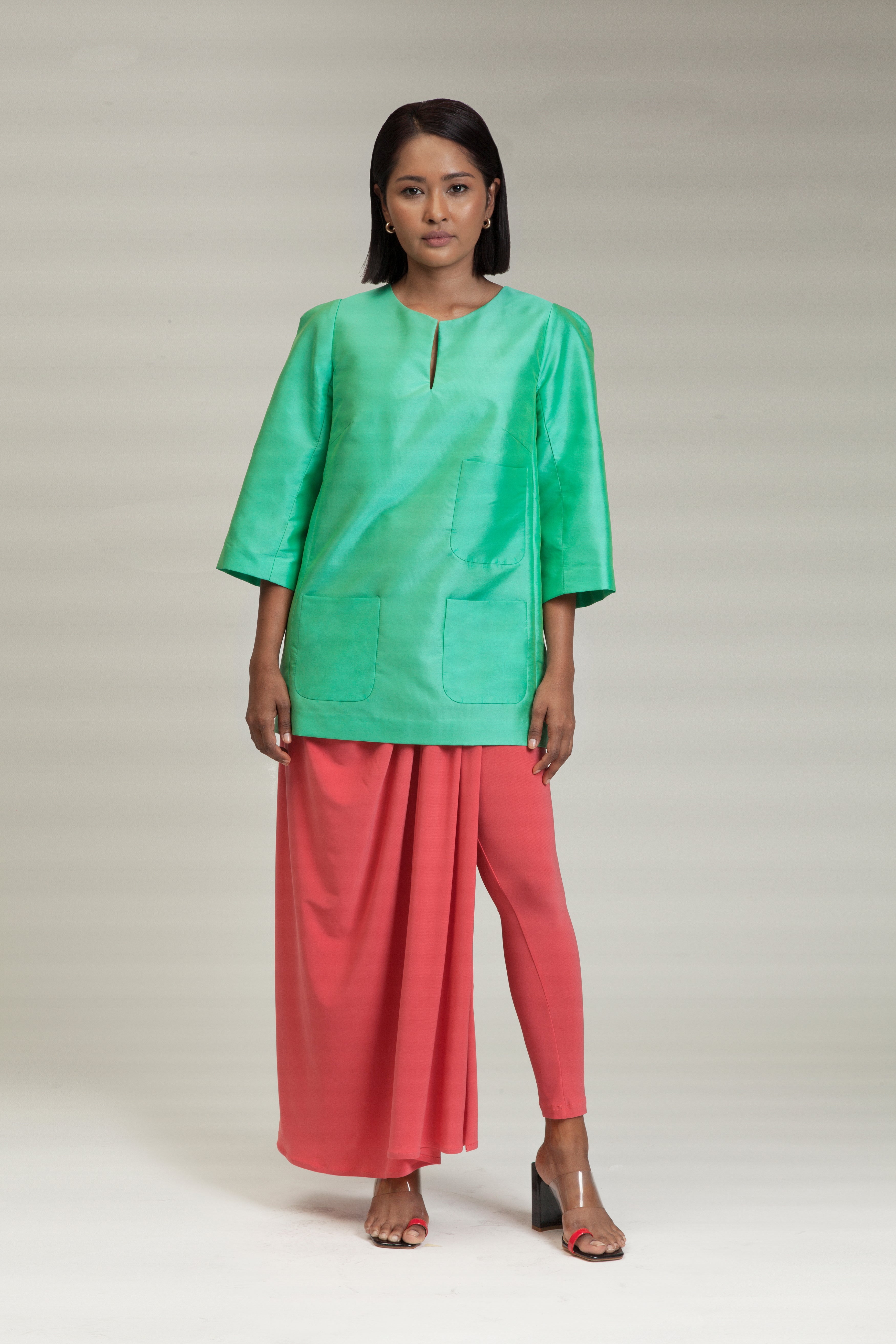 #BAJUBEHATI - Daun Female Baju Melayu